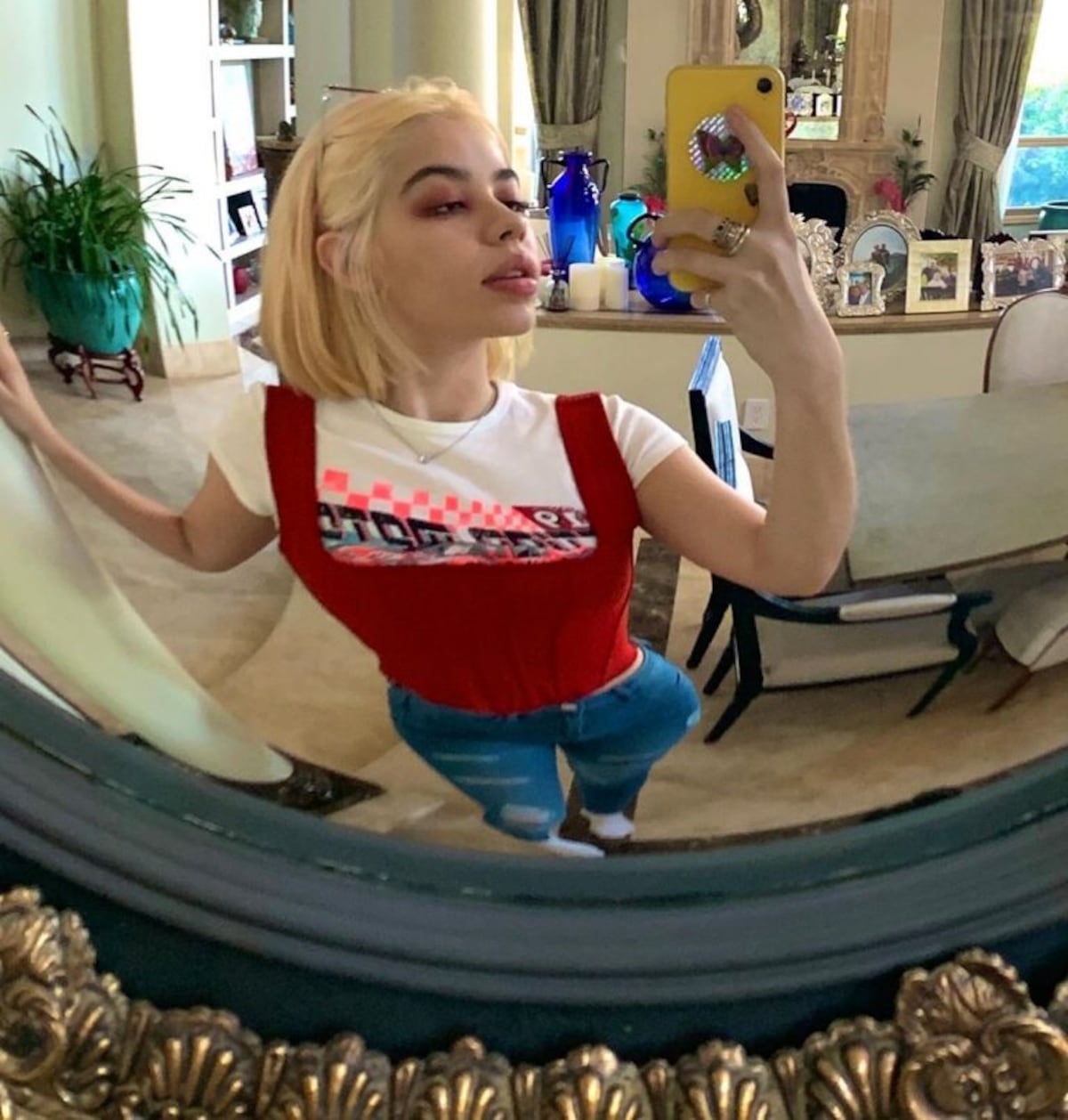 Anna Chiara del Boca posó en Instagram con muchas perlas al estilo ...