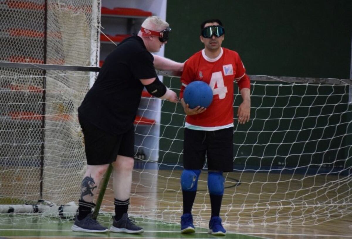 Goalball: un deporte paralímpico que se suma en Caleta Olivia