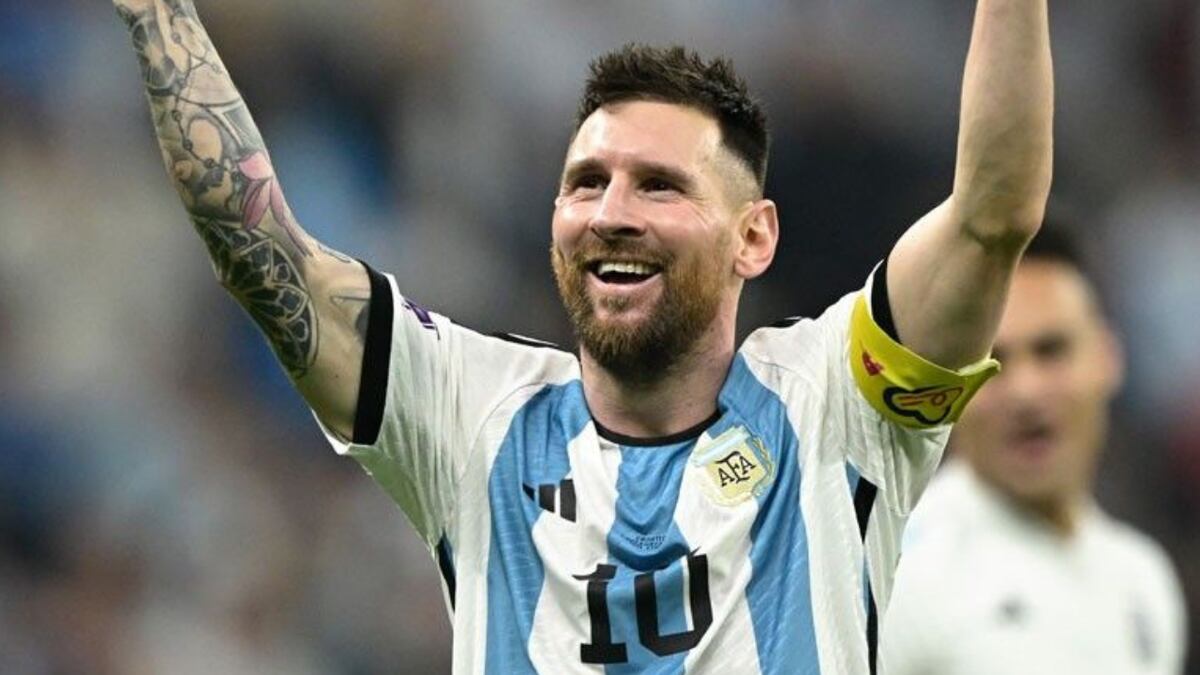 Un cordobés hizo el primer retrato de Lionel Messi para el Inter de ...