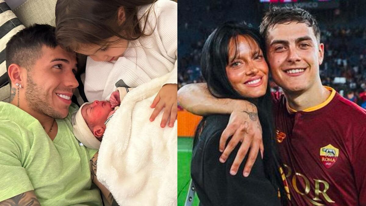 Paulo Dybala felicitó a Enzo Fernández por la llegada de su hijo y en ...