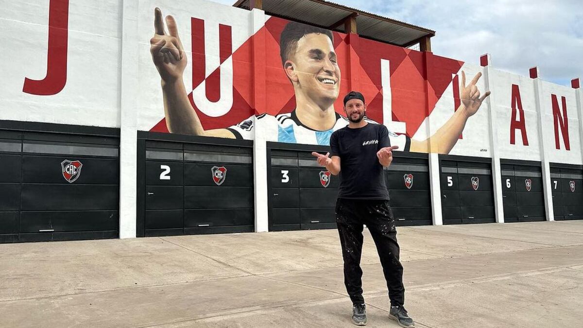 El sueño se hizo realidad: el artista detrás del increíble mural de ...