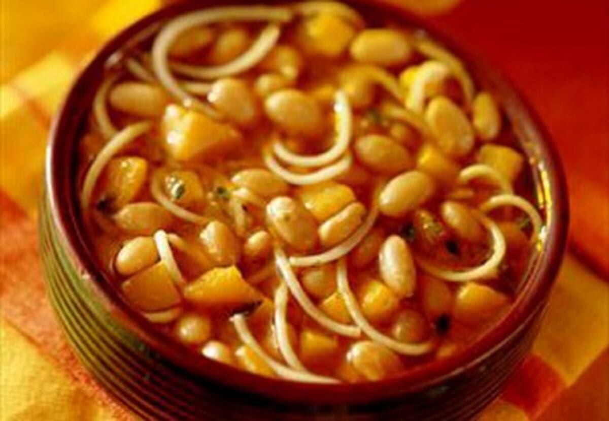 Guiso de porotos con riendas, una receta ideal para entrar en calor