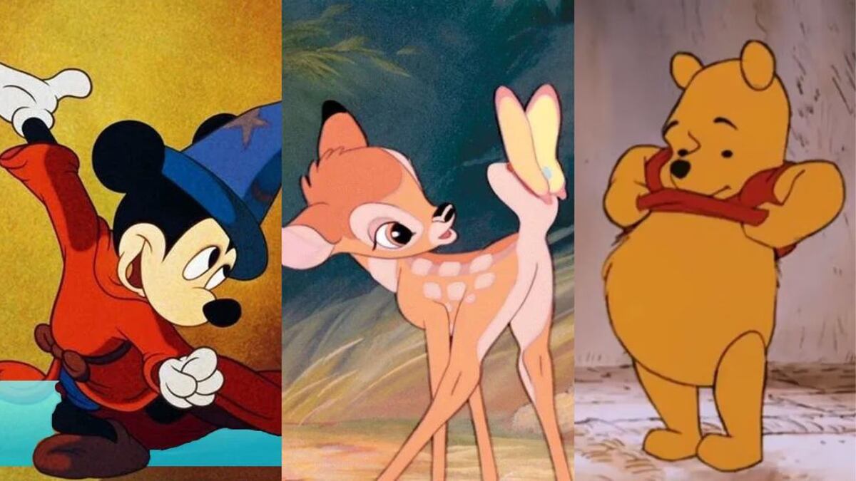 Bambi, Winnie Pooh y Mickey Mouse se suman a la lista de personajes que ...