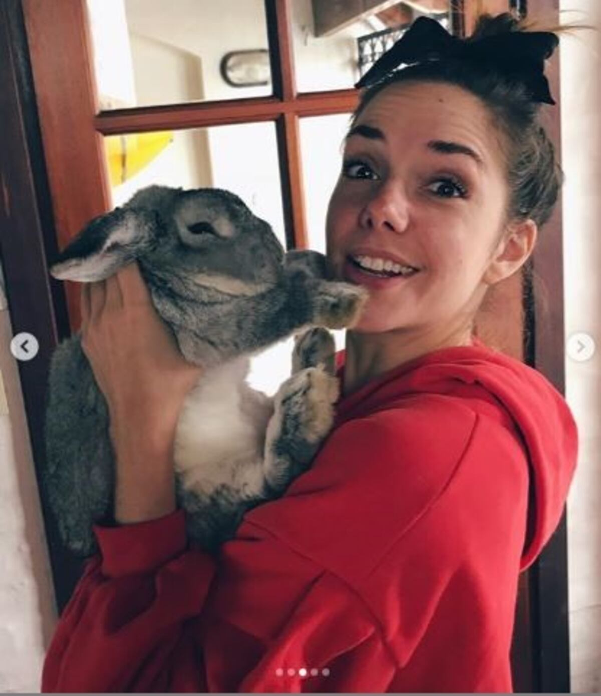 El conmovedor video con el que Julieta Nair Calvo despidió a su conejo