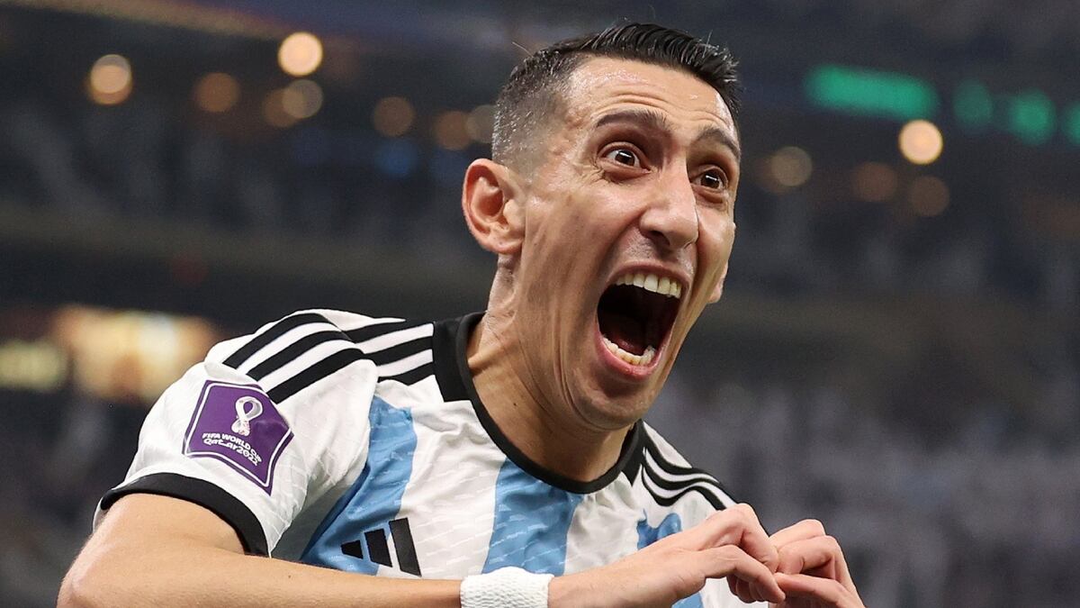 La esposa de Ángel Di María mostró lo mejor de su visita sorpresa a los ...