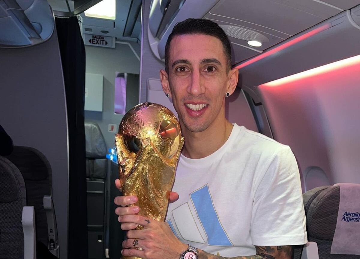 Por siempre en la piel: el tatuaje mundialista de Ángel Di María a días ...