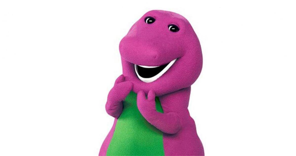 El “lado oscuro” de Barney, el famoso dinosaurio de los ‘90, que se ...