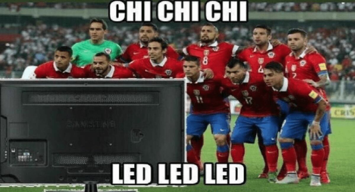 Los mejores memes de Chile afuera del Mundial