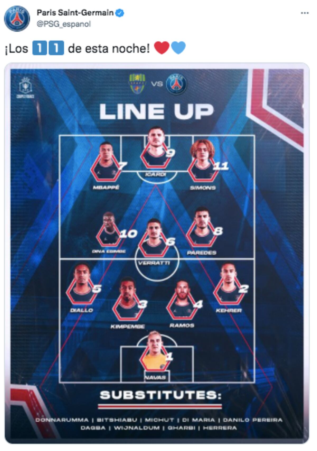 Sin Lionel Messi, PSG goleó 3-0 al SC Feignies en su debut en la Copa ...