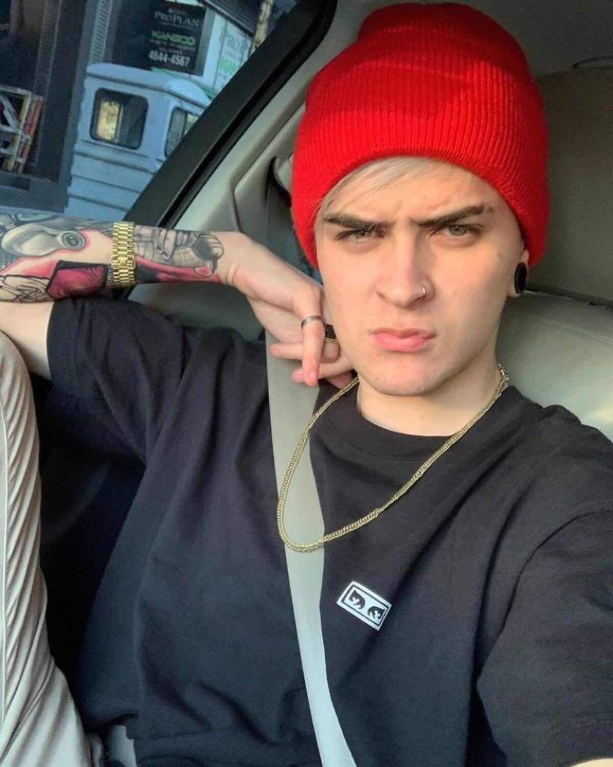 Lit Killah mostró su nuevo corte y color de pelo
