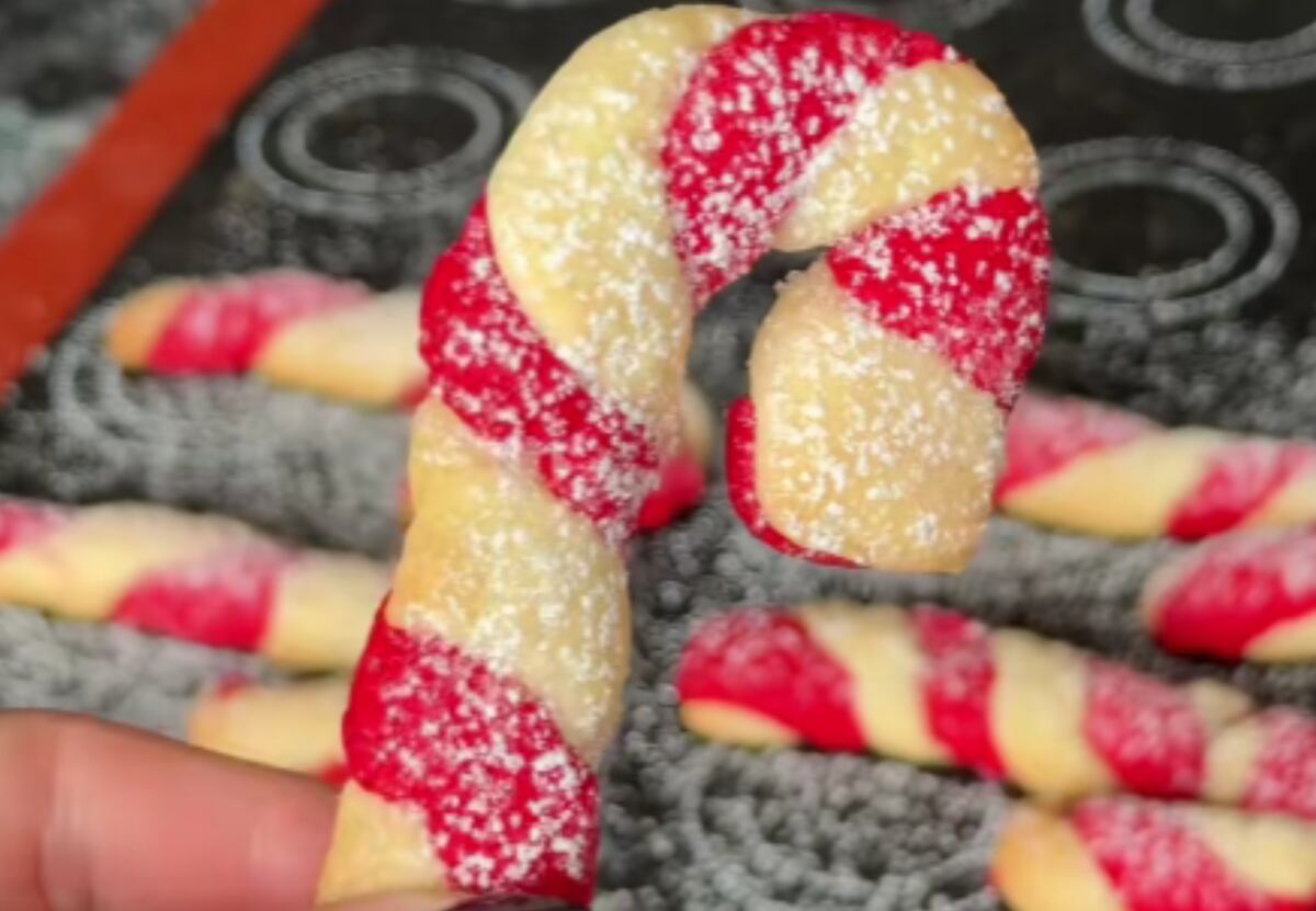Cómo hacer galletitas con forma de caramelo navideño: la receta más ...