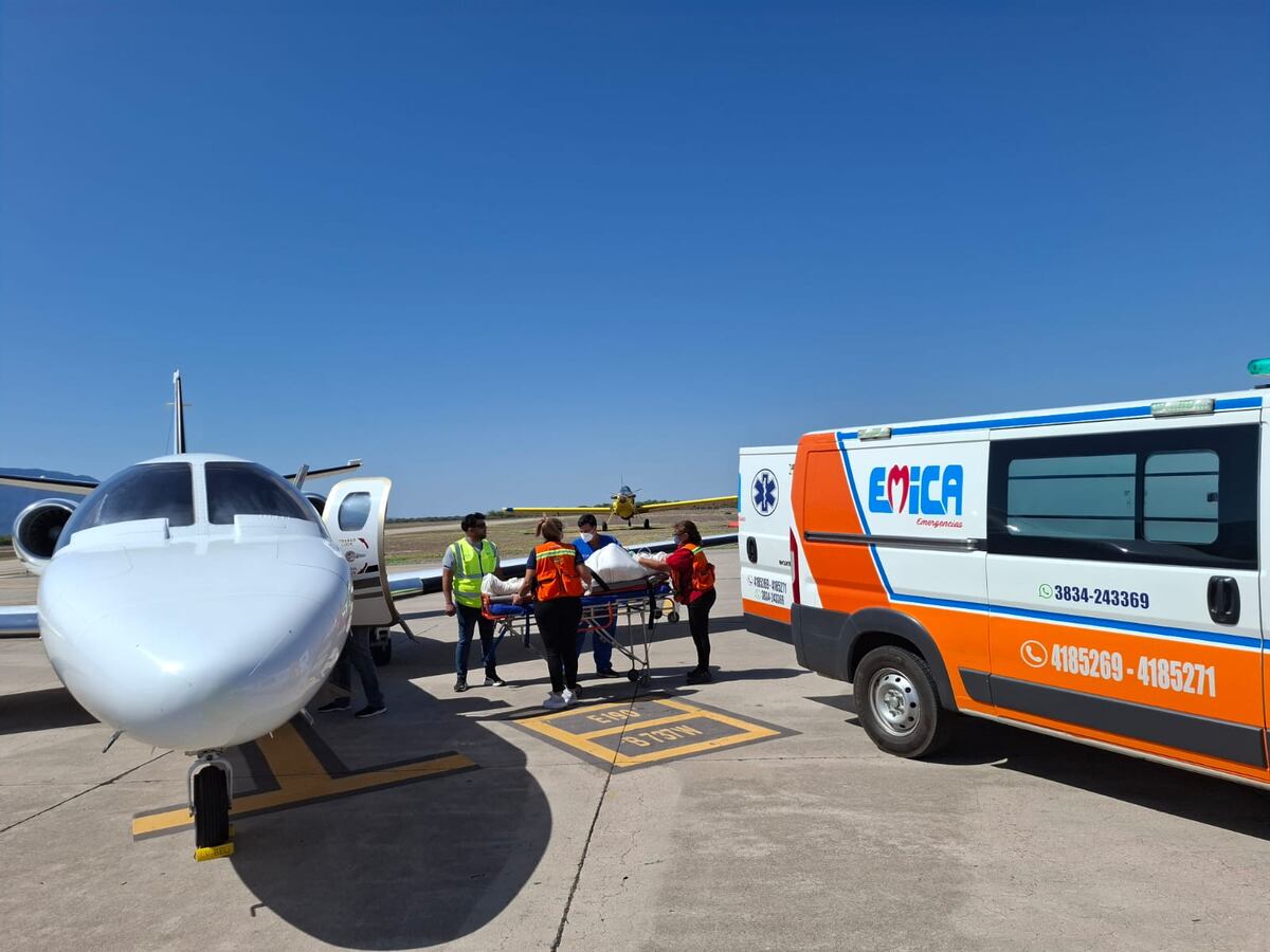 Salud Pública concretó un nuevo operativo MEDEVAC entre Catamarca y Tucumán