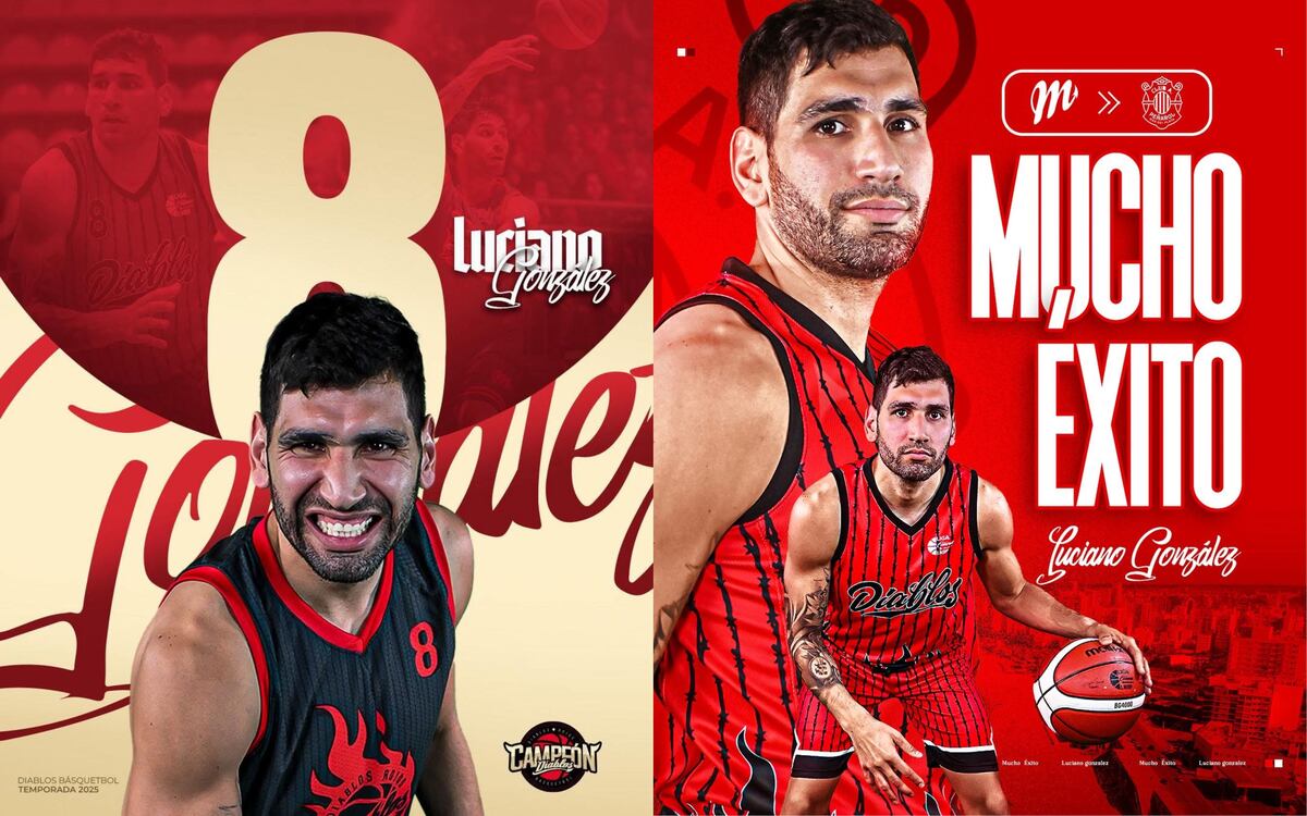 Básquet: Luciano “Chuzito” González vuelve a la Liga Nacional de México