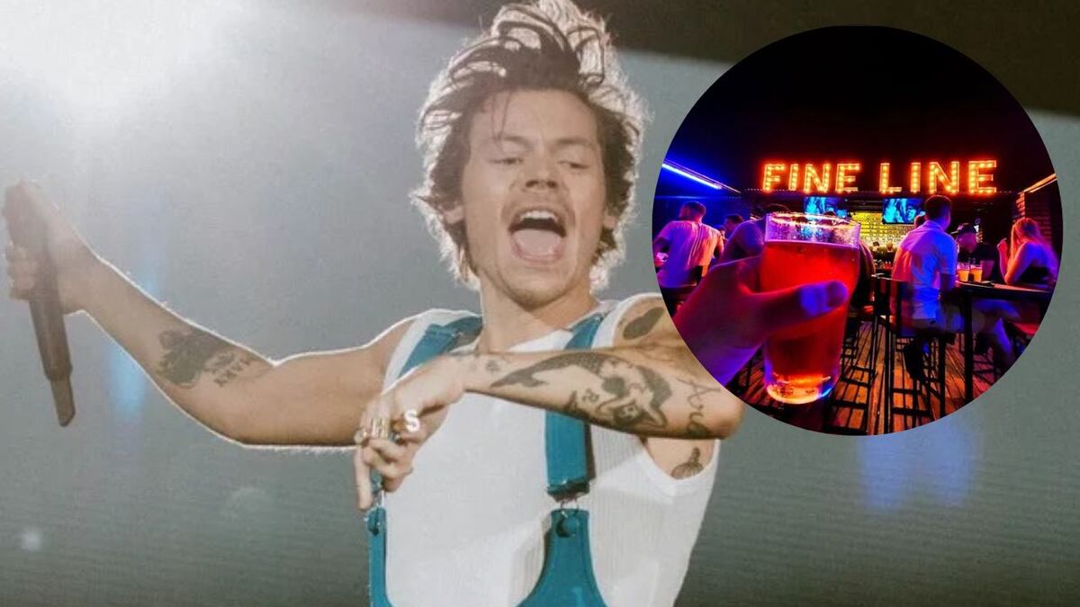 Locura en Argentina por el bar de Harry Styles