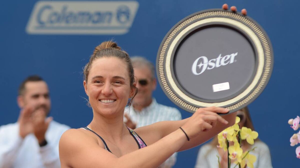 Tras la conquista de su primer título WTA, Nadia Podoroska va por más a ...