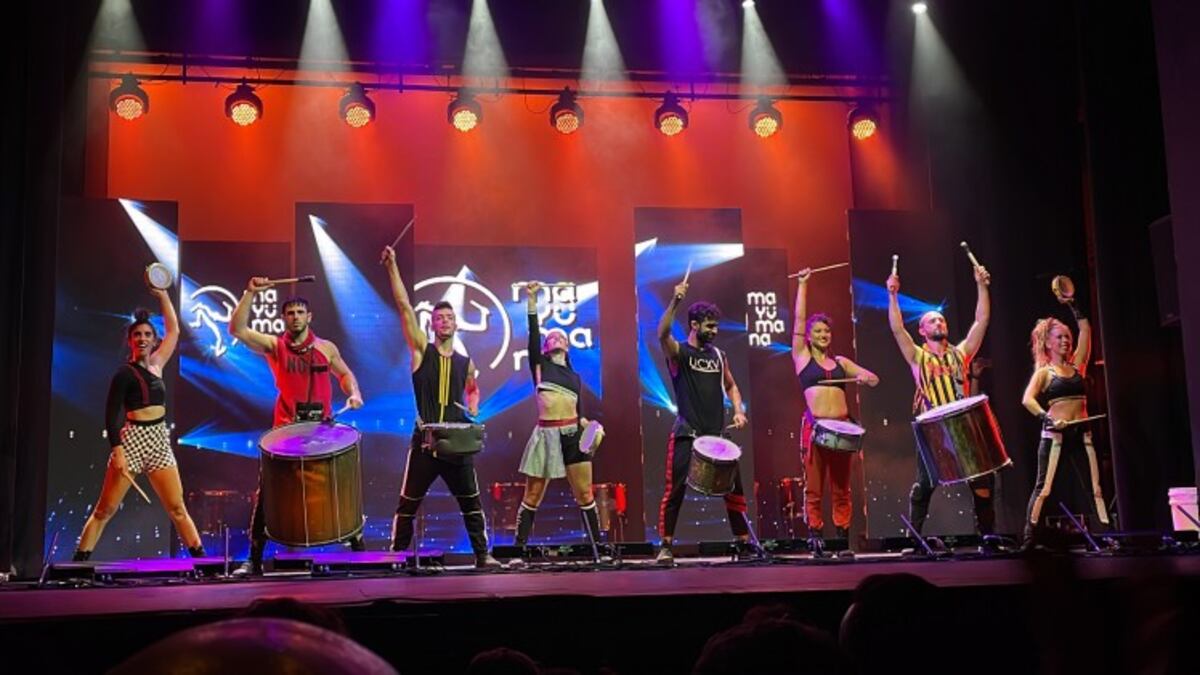 CATA abre sus puertas con un show de Mayumana