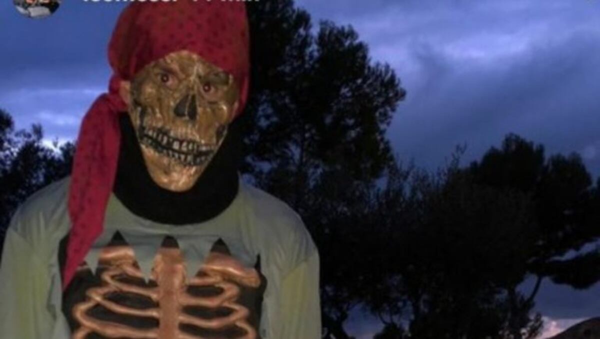 Lionel Messi se disfrazó de pirata para celebrar Halloween