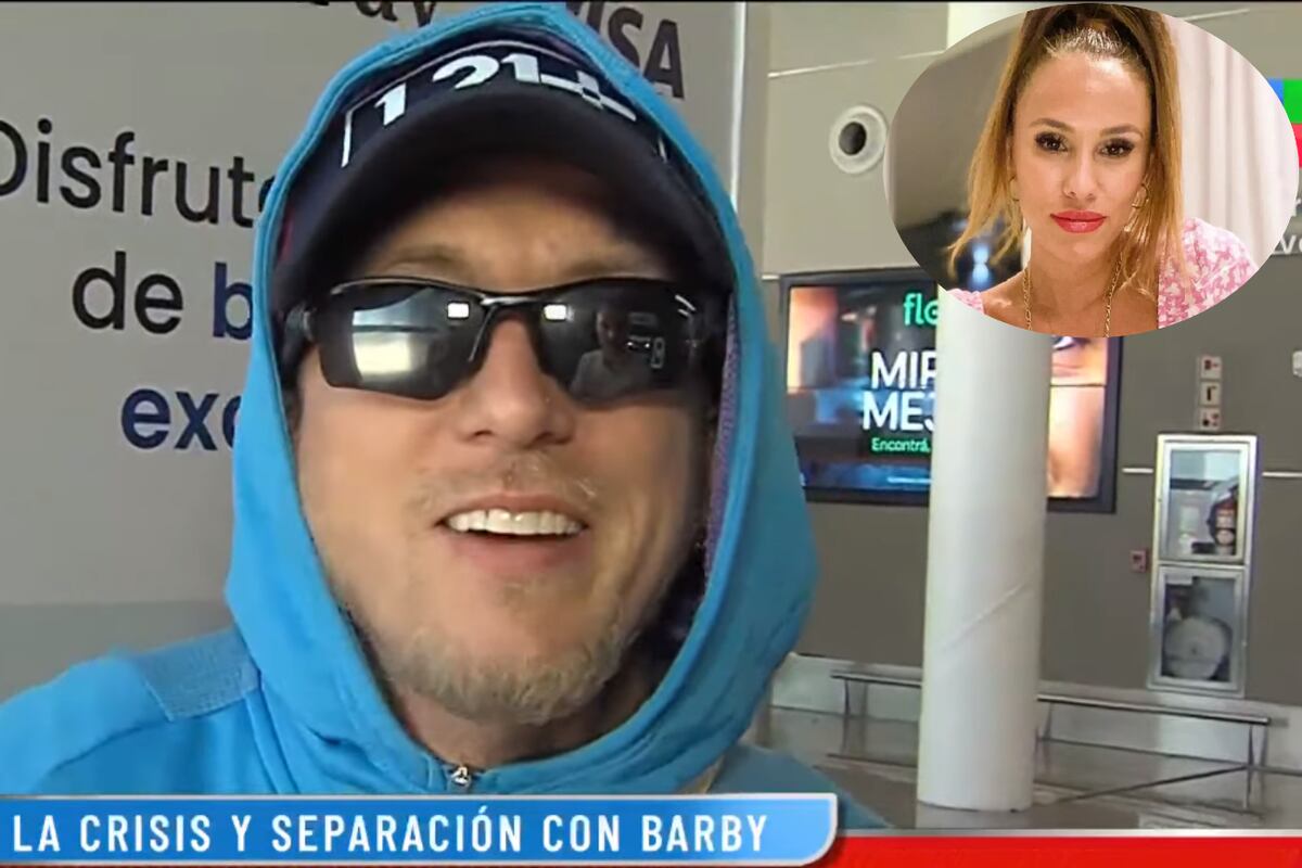 El Polaco regresó al país y desmintió a Barby Silenzi: “Es recelosa”