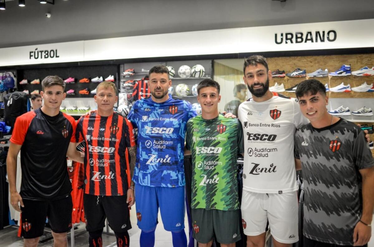 Patronato presentó su nueva camiseta oficial
