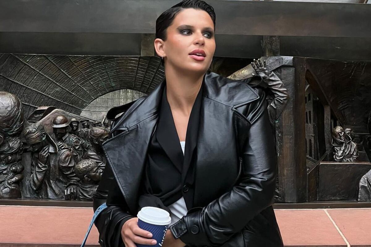 Nathy Peluso conquistó Instagram con un look total black y una foto ...