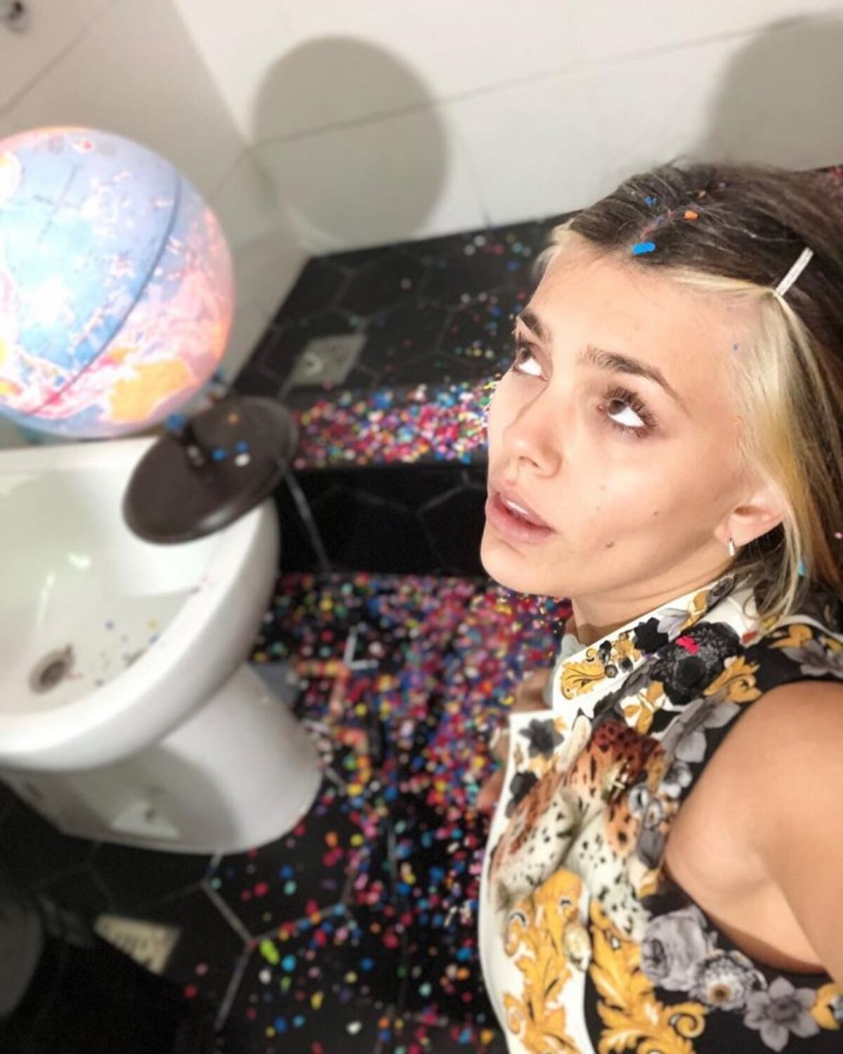 Natalie Pérez mostró "su mundo" y desafió los límites de Instagram